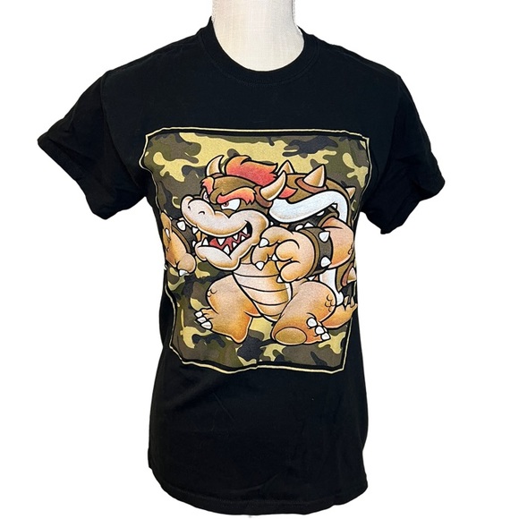 Nintendo | Shirts | Geeknet Nintendo Mario Bros Bowser Tee Size Small ...